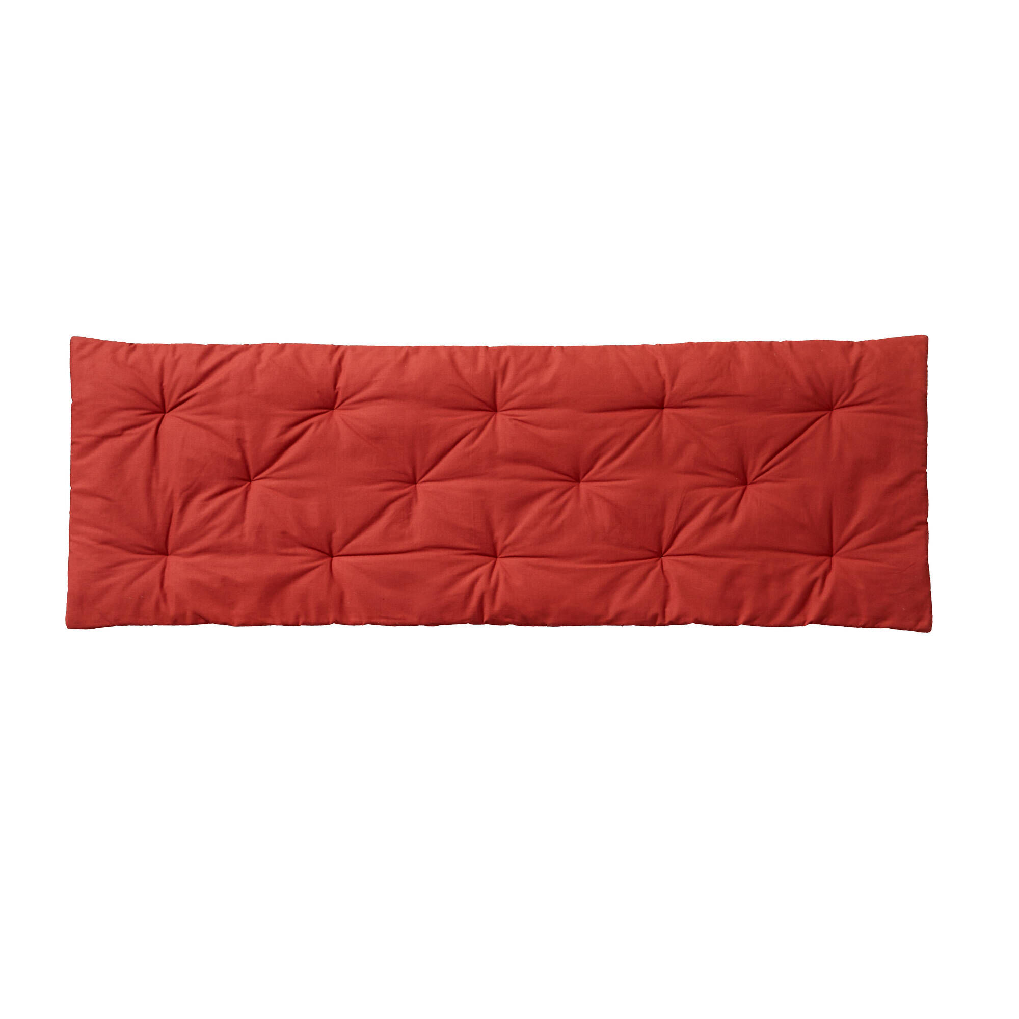 Long coussin uni d'assise de canapé, terracotta | Blancheporte