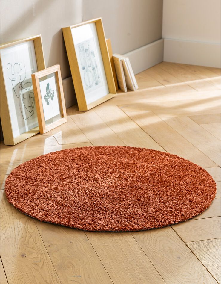 Tapis douceur et confort, terracotta | Blancheporte
