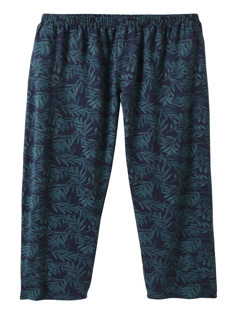Pantalon de pyjama imprimé, bleu | Blancheporte
