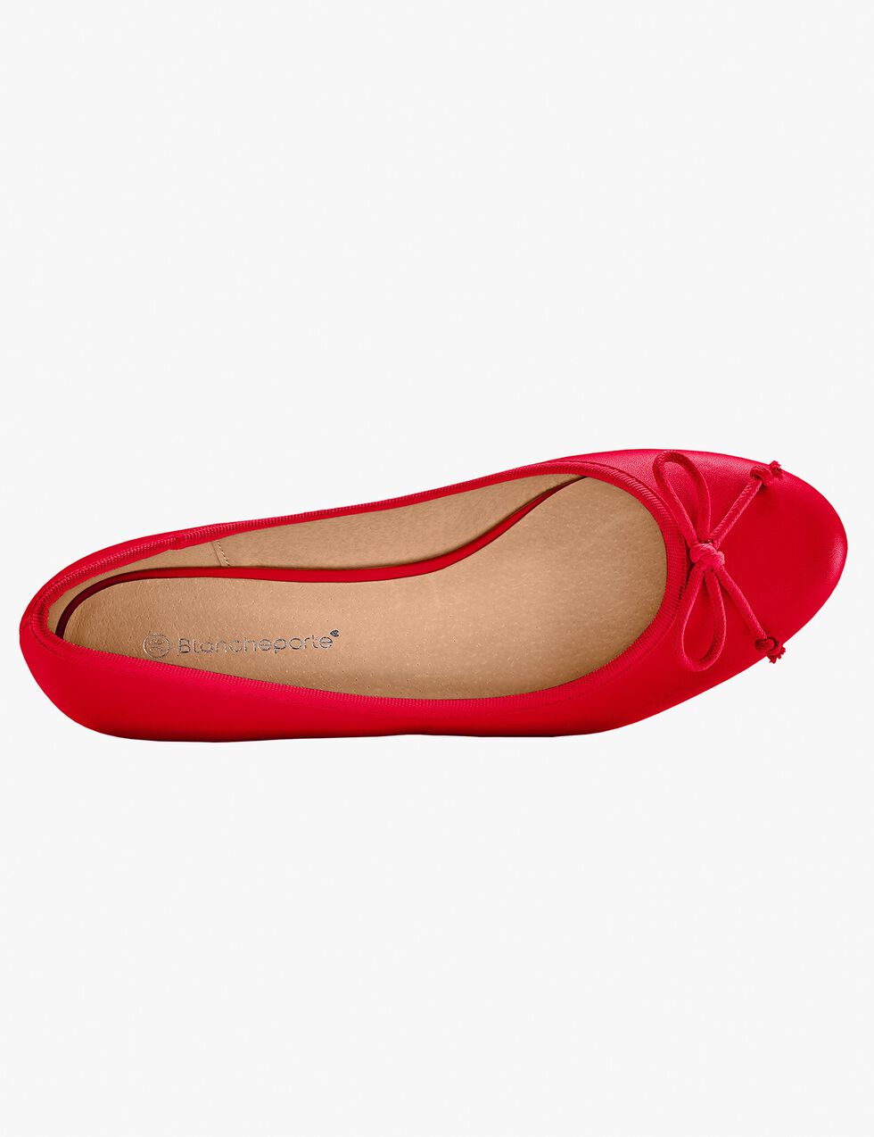 Ballerines plates, rouge foncé | Blancheporte