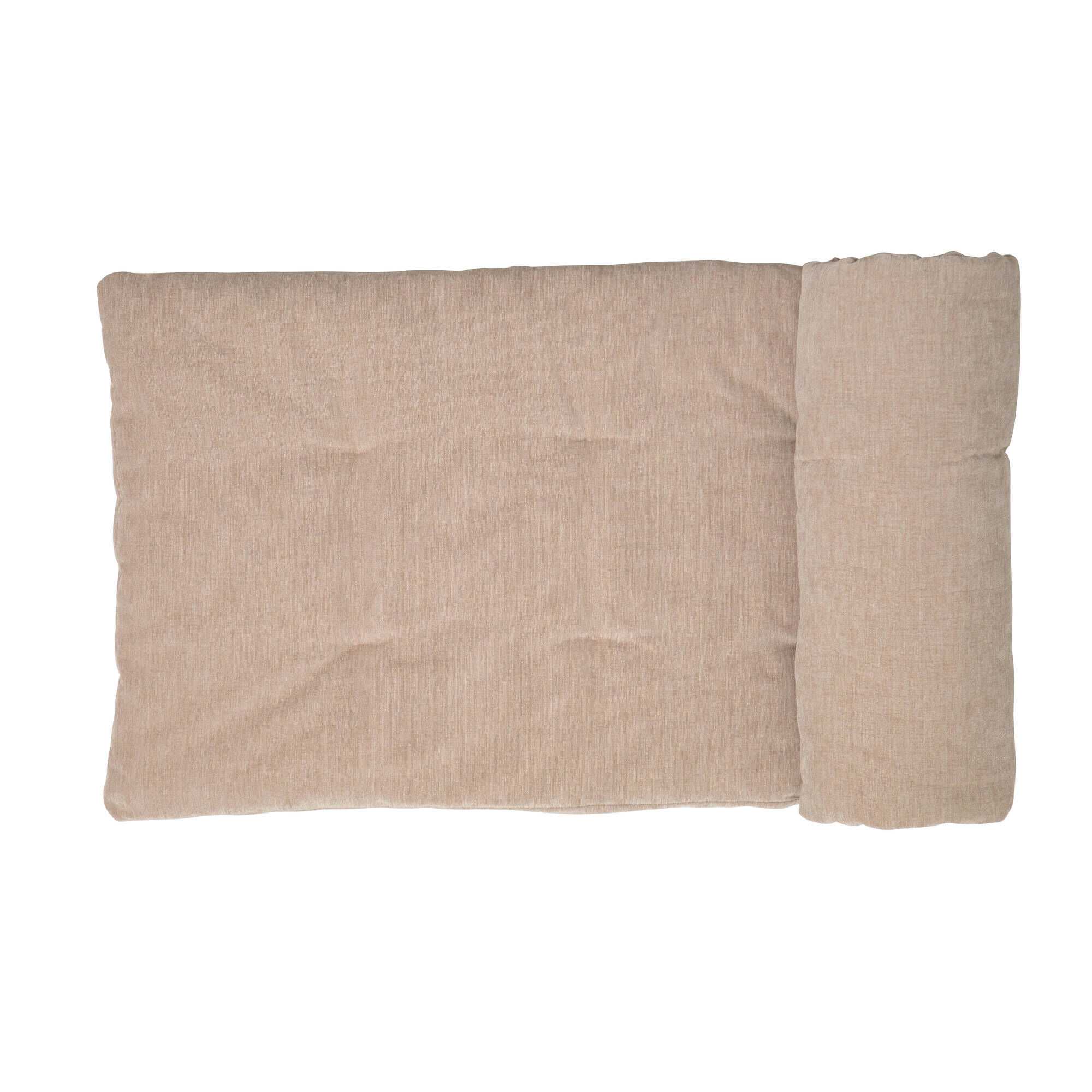 Long coussin de canapé chenille, taupe | Blancheporte