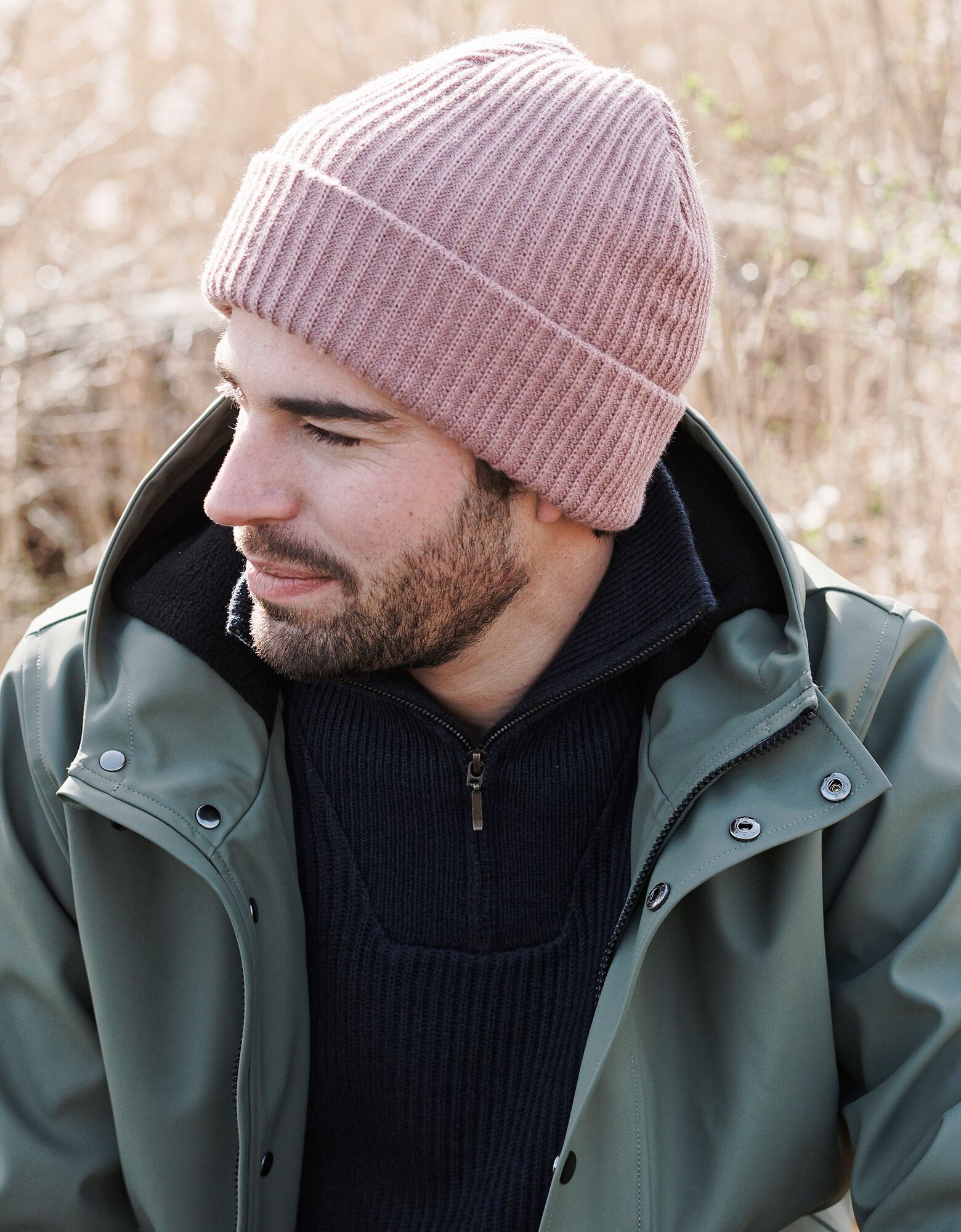 Bonnet mixte en polyester recyclé(**), rose | Blancheporte