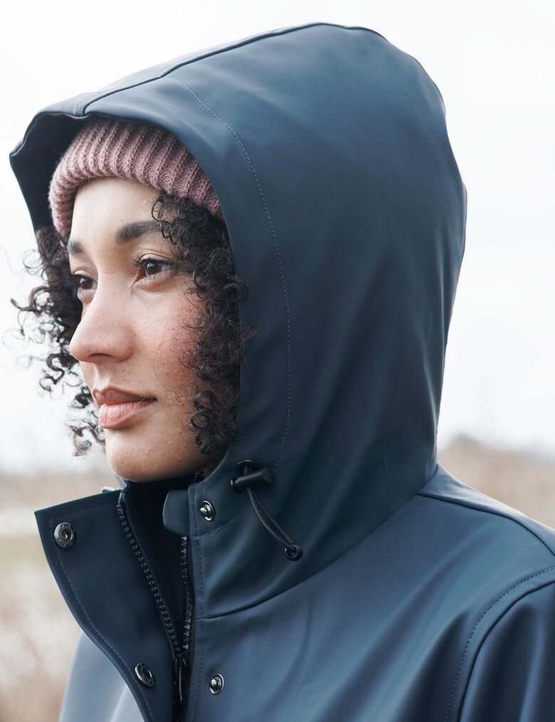 Ciré imperméable en polyester recyclé(**), marine | Blancheporte