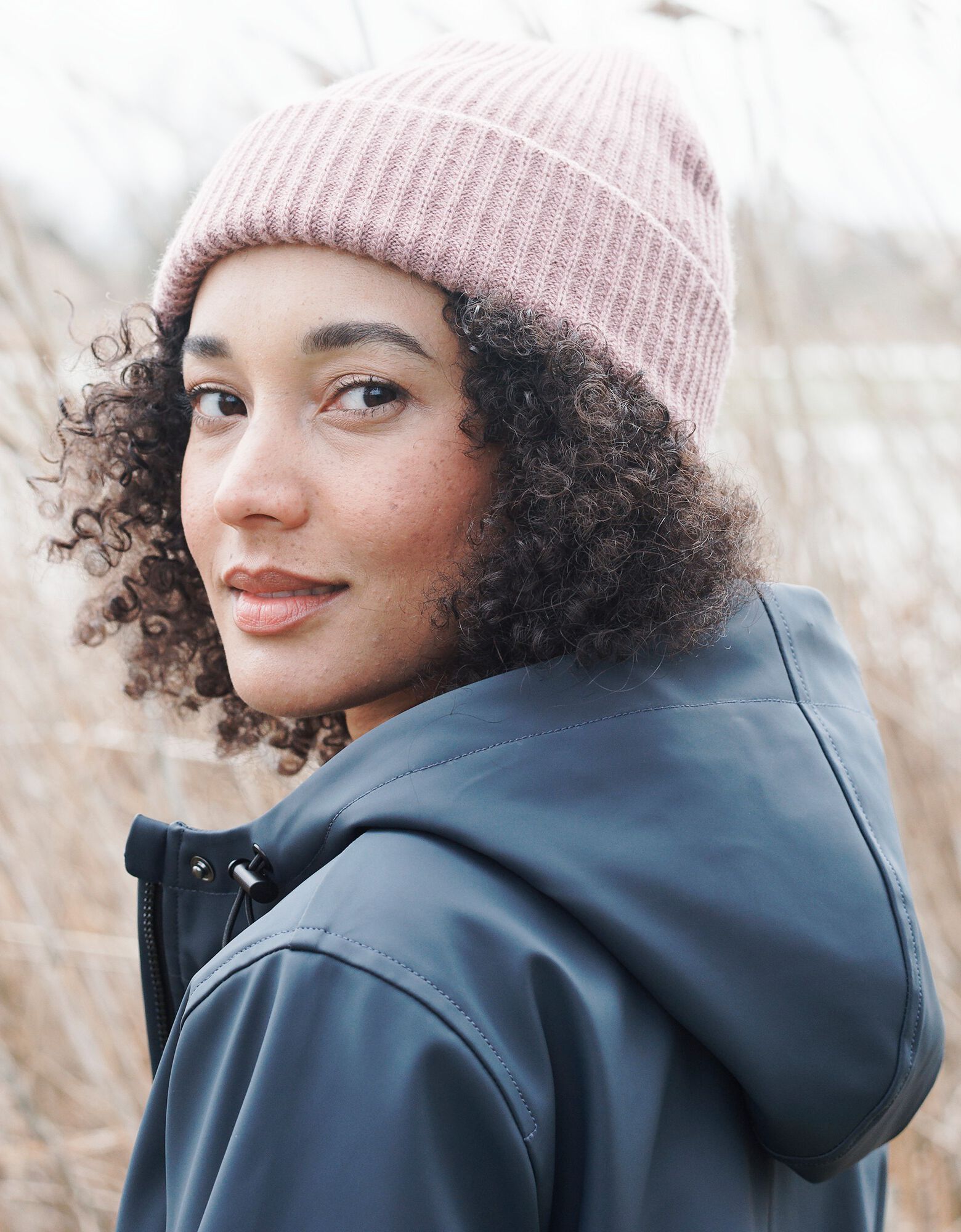 Bonnet mixte en polyester recyclé(**), rose | Blancheporte