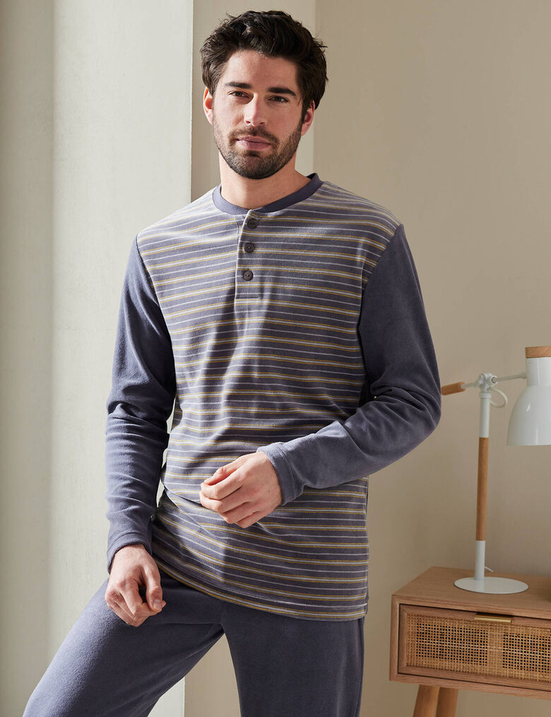 Pyjamas Grande Taille Homme Pas Cher | Blancheporte - hommes forts