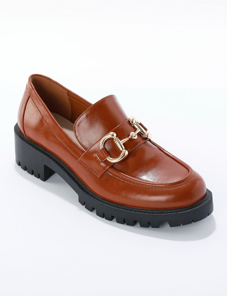 Mocassins Mors Fantaisie Semelle Crantée Caramel Blancheporte