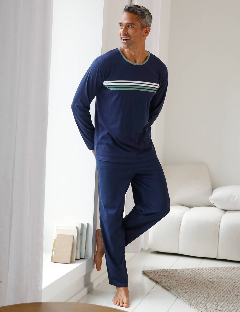 Pyjama homme Pas Cher - Polaire, velours ou coton | Blancheporte