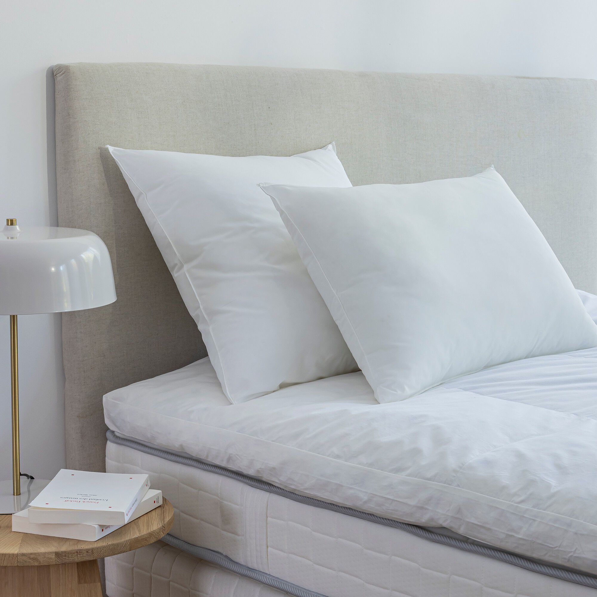 Oreiller qualité hôtellerie ferme, blanc | Blancheporte