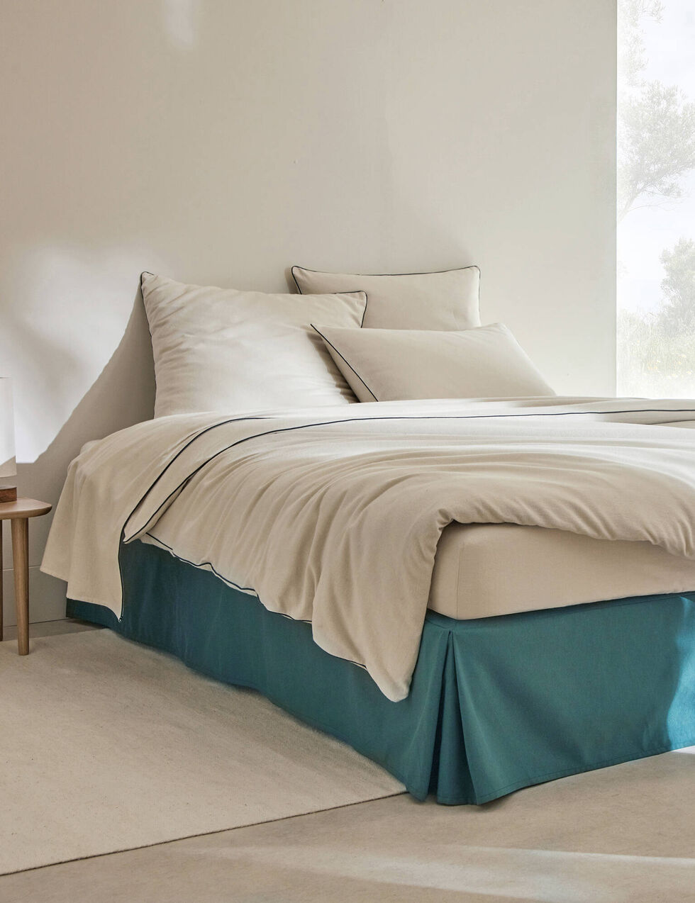 Cache-sommier intégral, collection "Intemporelle", eucalyptus ...