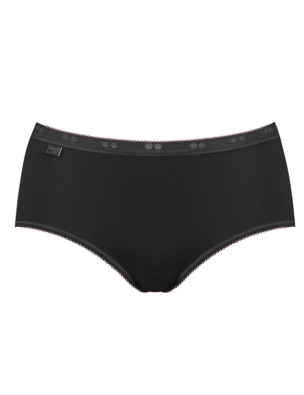 Culotte midi Basic - lot de 3, noir | Blancheporte