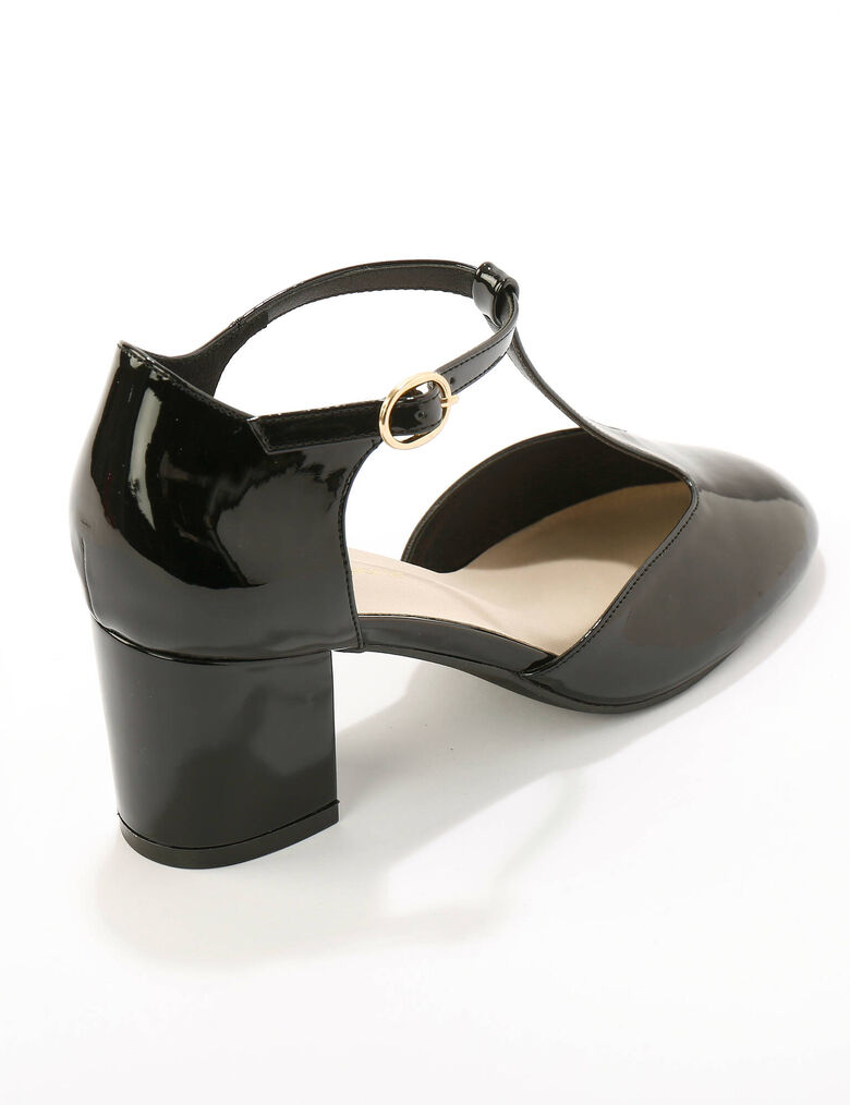 Salomés vernis à talon, noir | Blancheporte