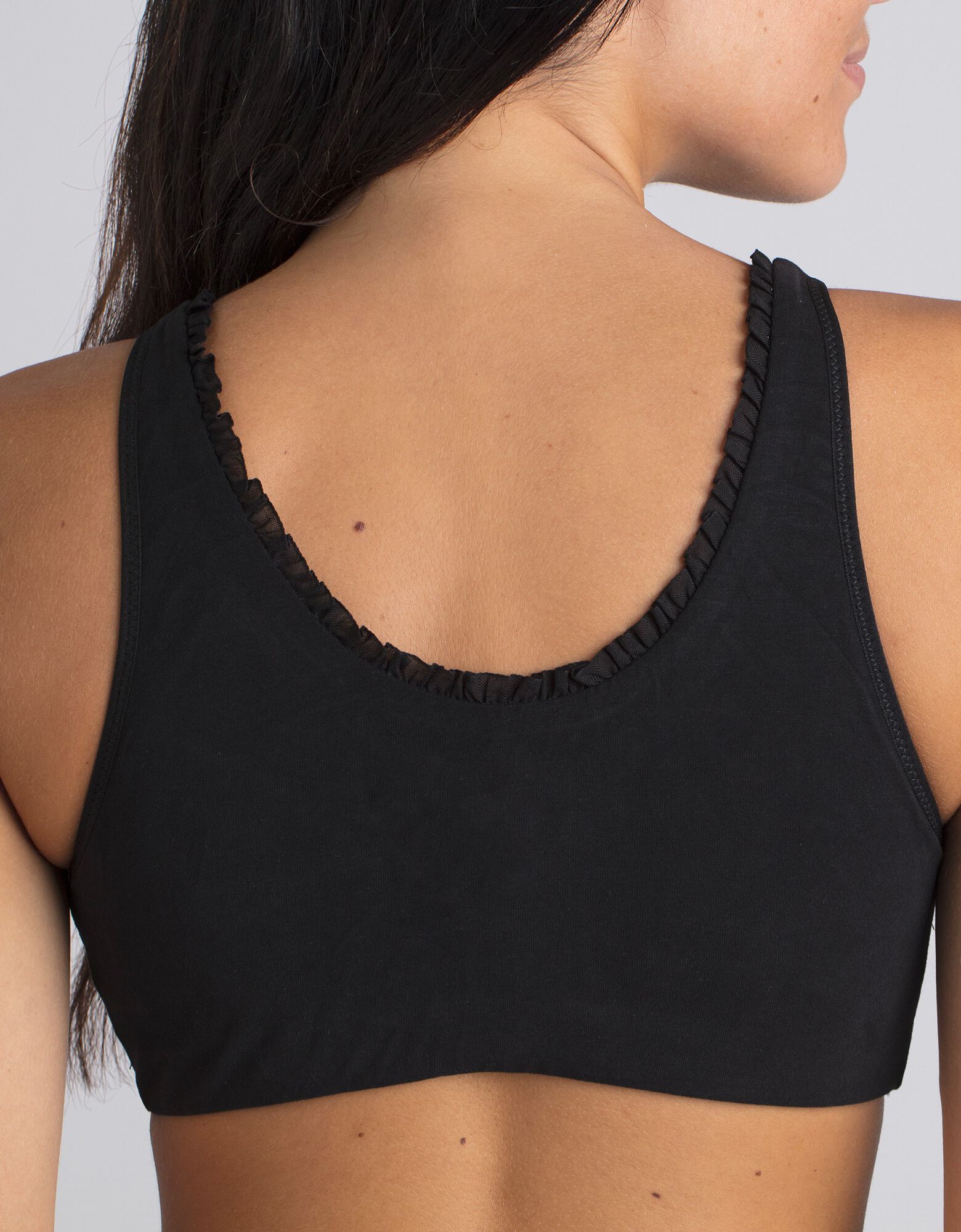 Brassière post-opératoire sans armatures- ouverture devant, noir ...