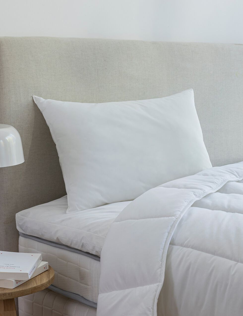 Oreiller qualité hôtellerie ferme, blanc | Blancheporte