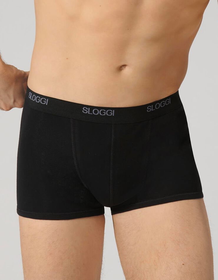Boxer Basic Freefit X-Move, noir | Blancheporte