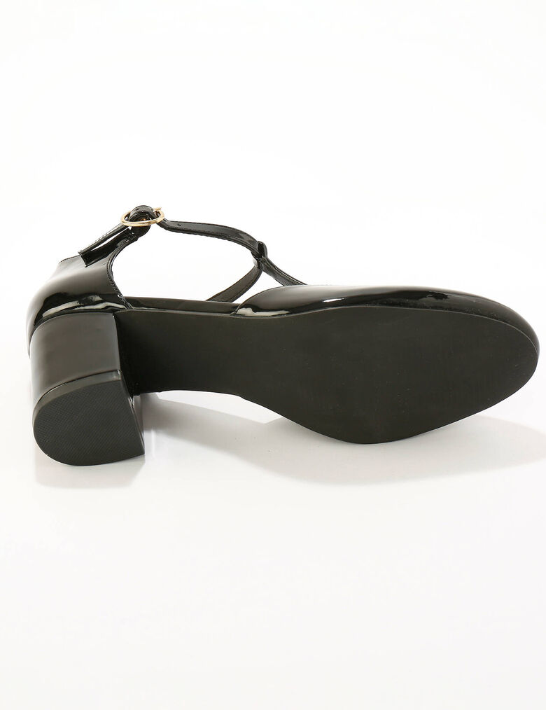 Salomés vernis à talon, noir | Blancheporte