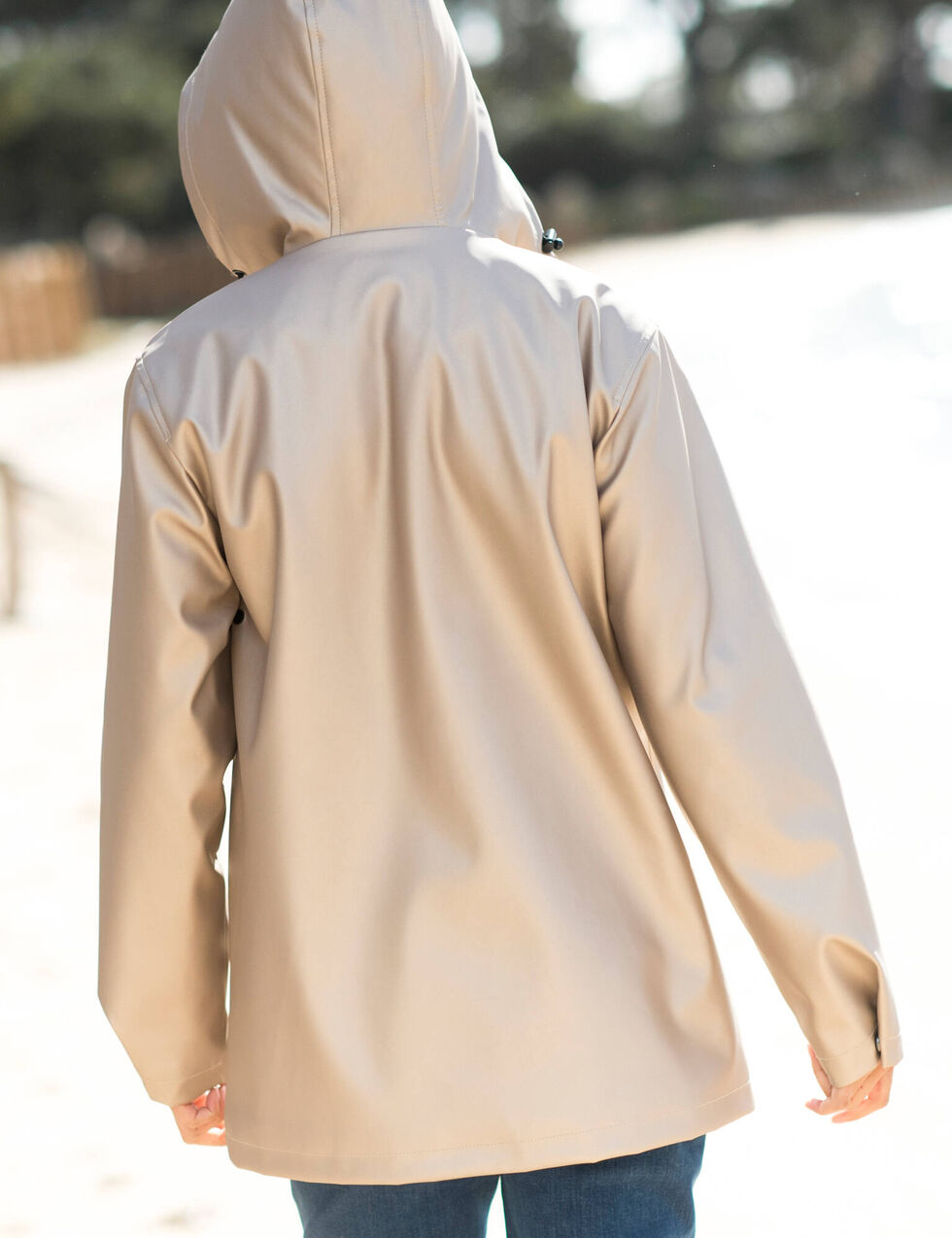 Ciré imperméable en polyester recyclé(**), beige irisé | Blancheporte