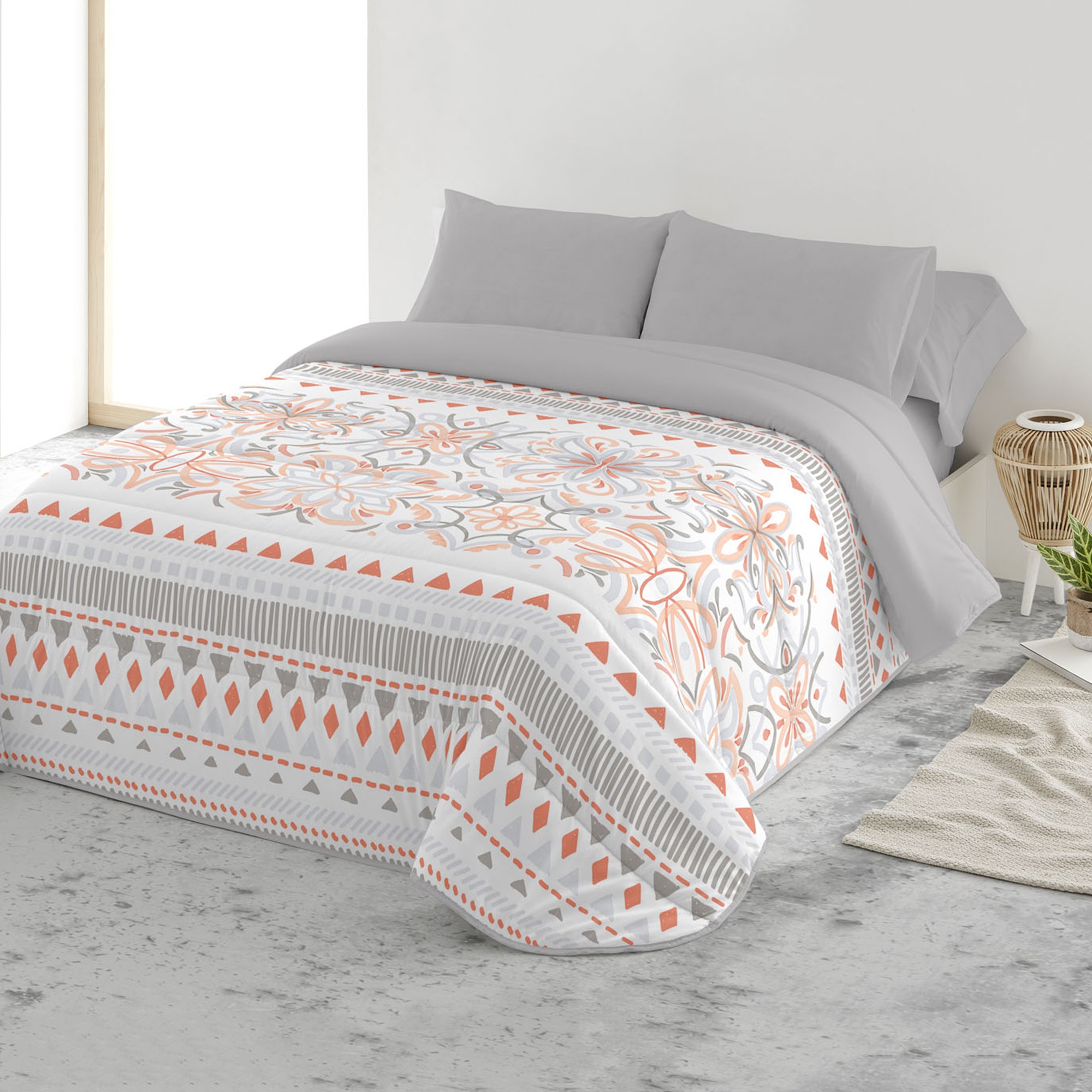 Couette enfant imprimé petits travaux 1 personne - 200g/m2 ...