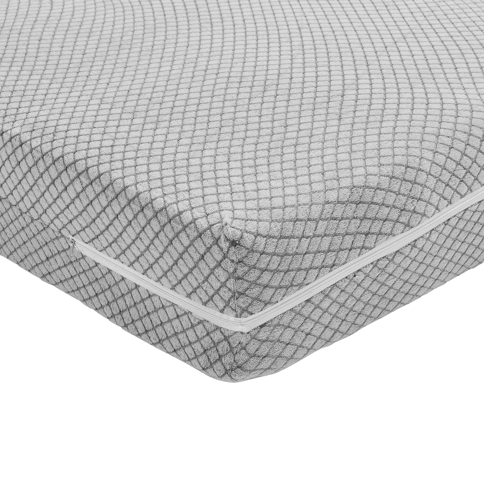 Housse de protection de matelas extensible, gris | Blancheporte